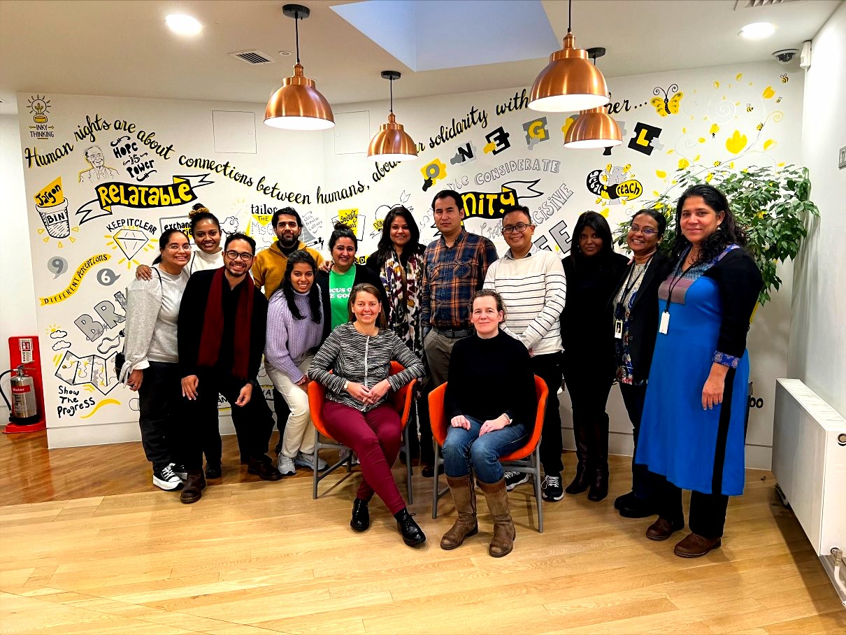 In person training in London 2023 - Amnesty International