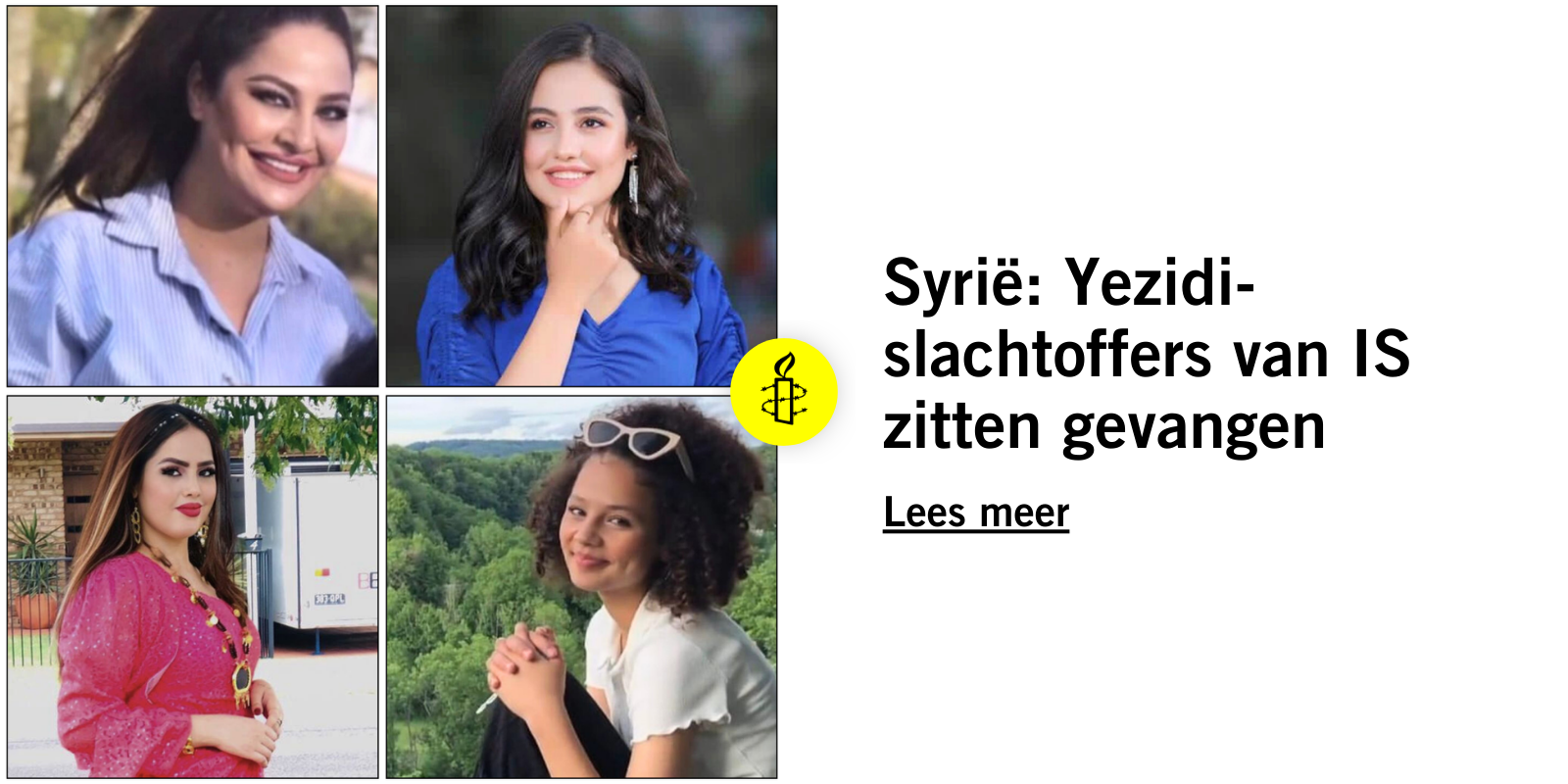 Syrie: Yezidi-slachtoffers van IS zitten gevangen
