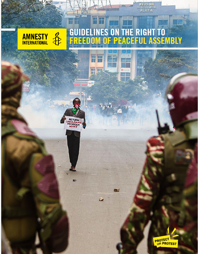 Amnesty's Guidelines on the right to freedom of peaceful assembly ...